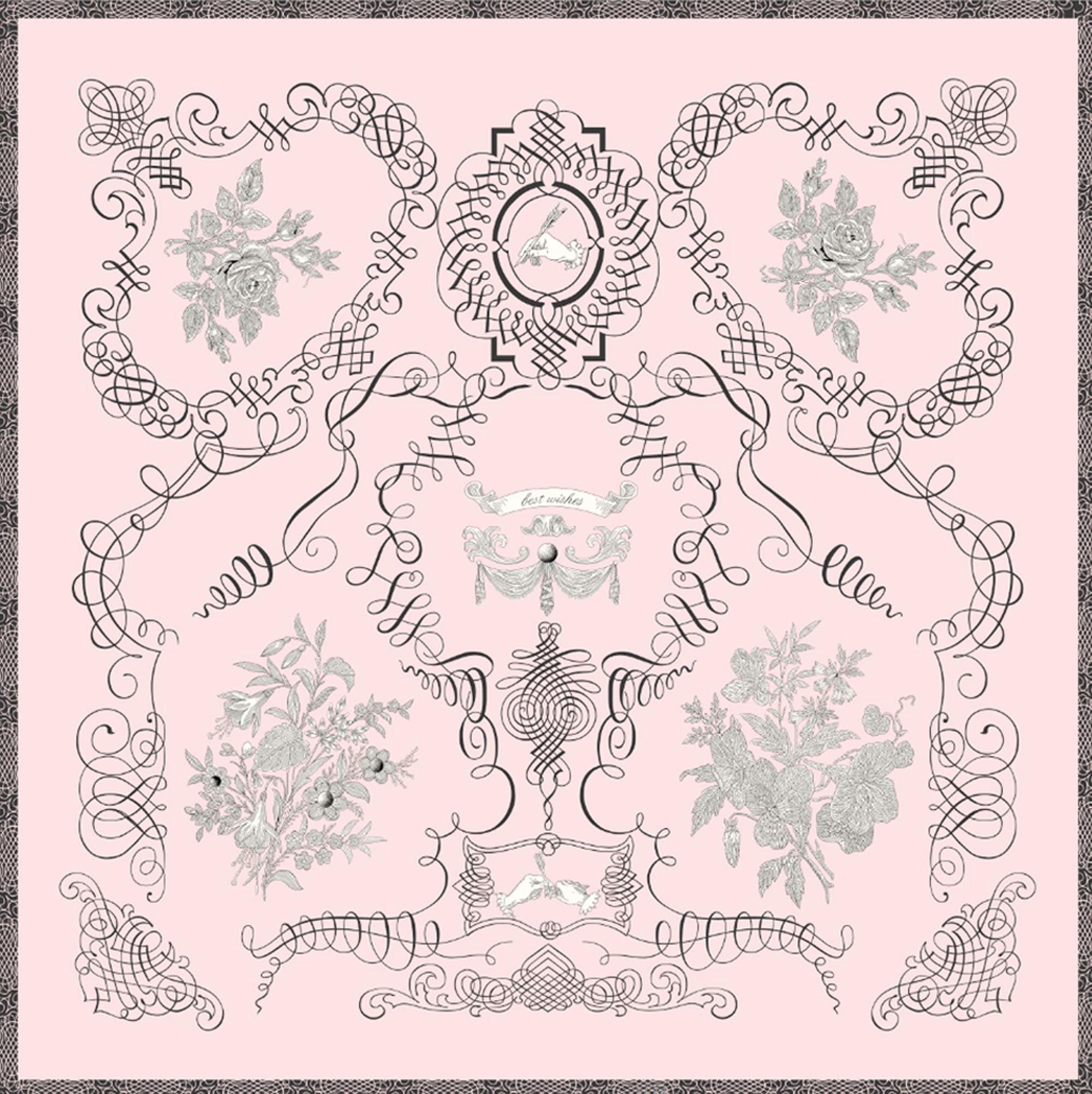 Oscar Rossa 100% Mulberry Silk Scarf With Hand-rolled Edges ...