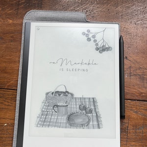 Remarkable 2 CUSTOM SLEEP COVER Digital Template Bundle Personalised ...