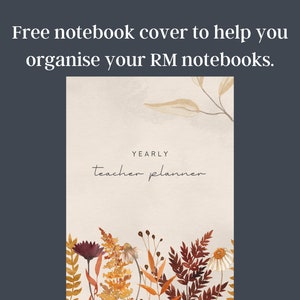 Remarkable 2 Teacher Book Planner Template | Digital Organiser ...
