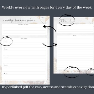 Remarkable 2 Teacher Book Planner Template | Digital Organiser ...