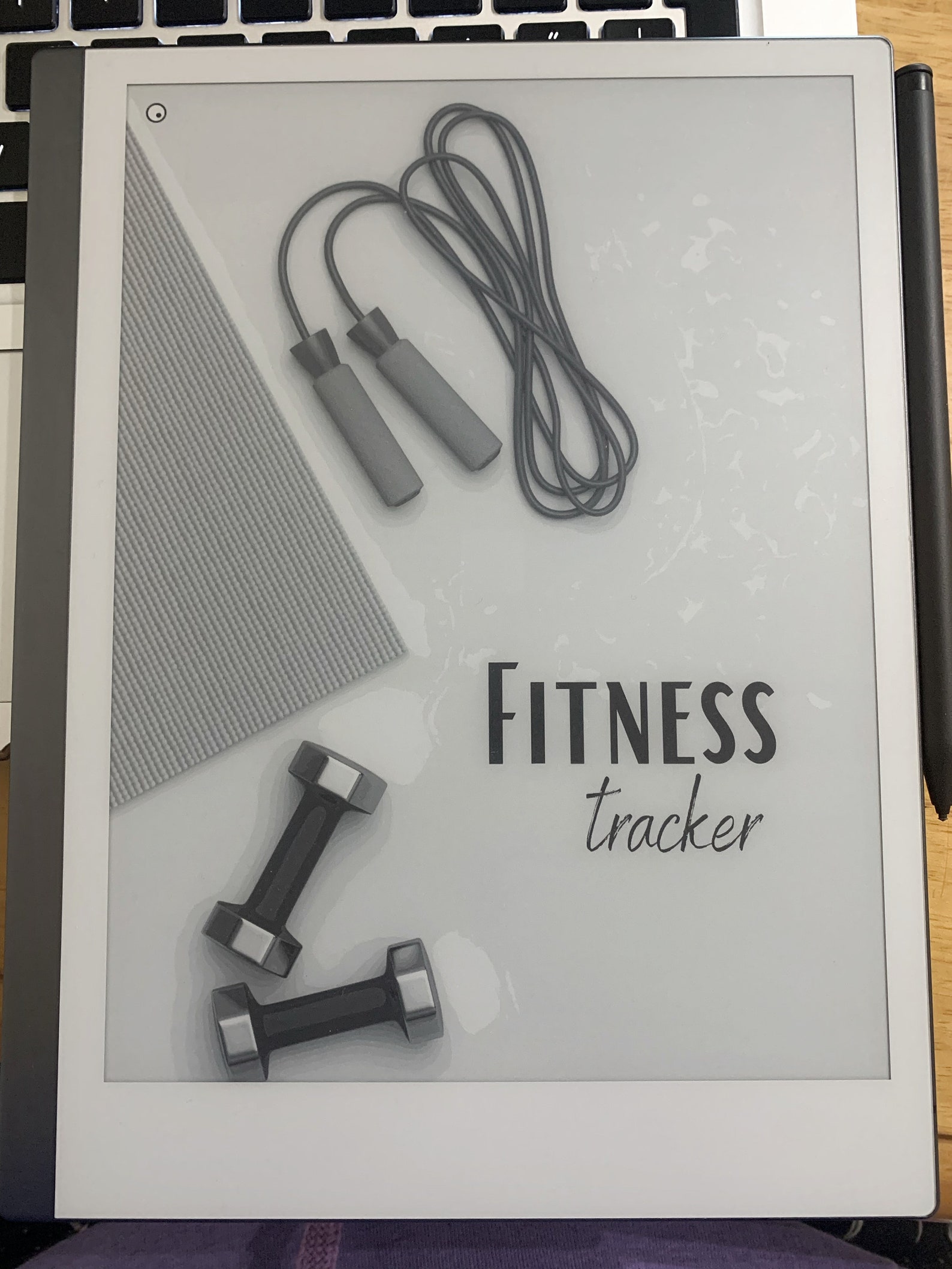 Remarkable 2 Fitness Weight Loss Tracker Planner Template | Etsy
