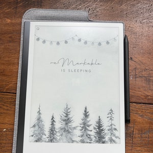 Remarkable 2 CUSTOM SLEEP COVER Digital Template Bundle Personalised ...