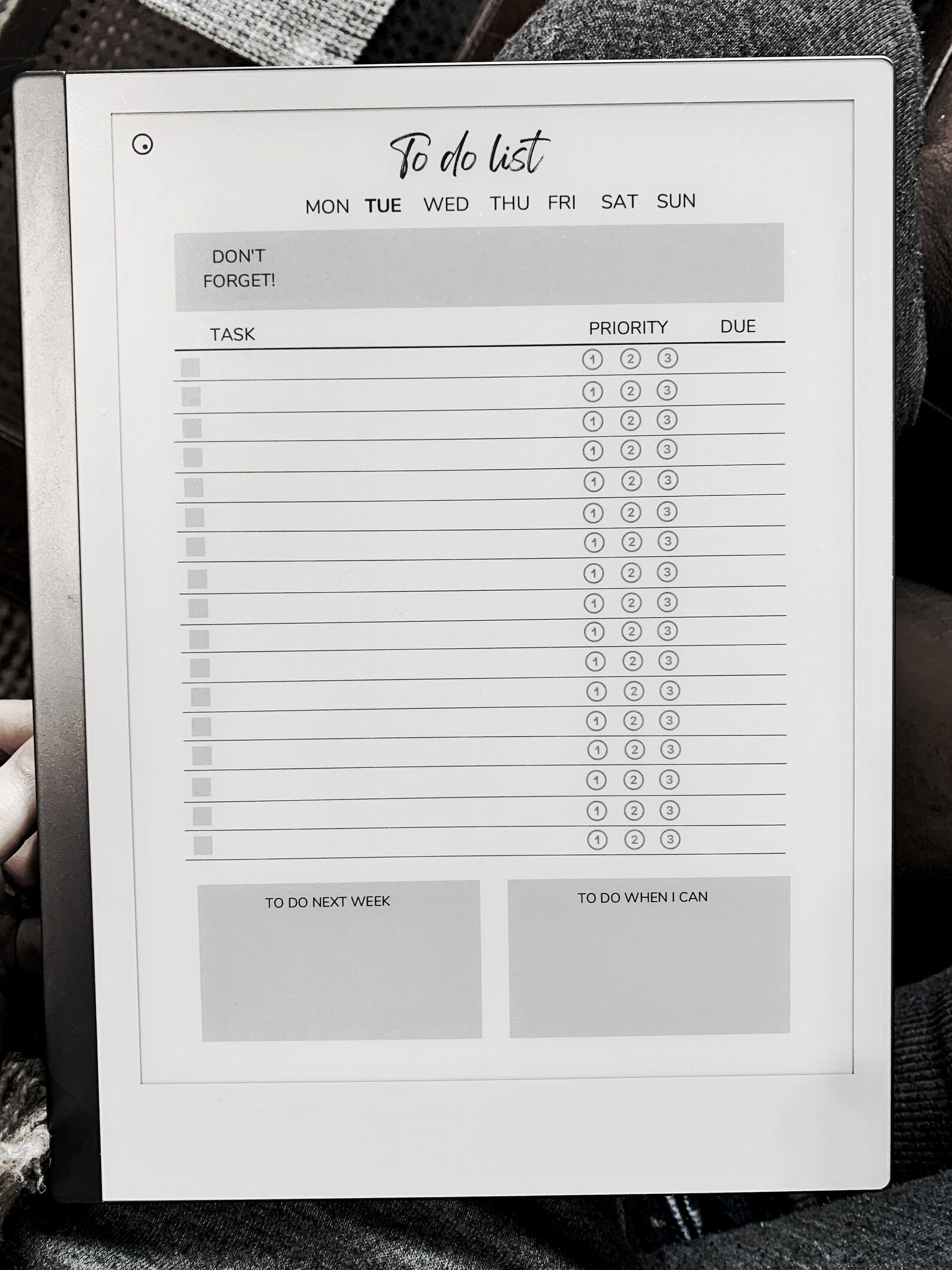 Remarkable 2 to Do List Templates Bundle 2023 Digital - Etsy