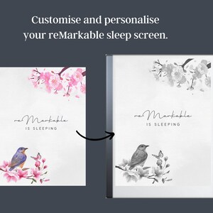 Remarkable 2 CUSTOM SLEEP COVER Digital Template Bundle Personalised ...