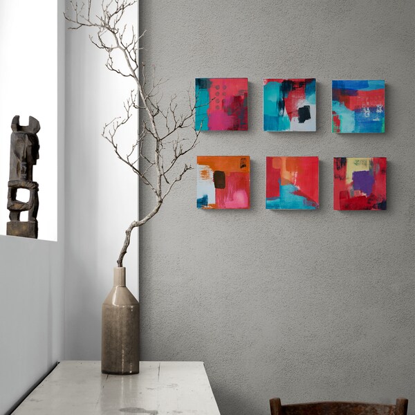 Abstract Art Blocks - Etsy