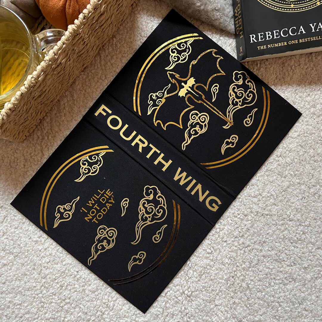 Fourth Wing Hardback Dust Jacket Hand Made for Paperback the Empyrean ...