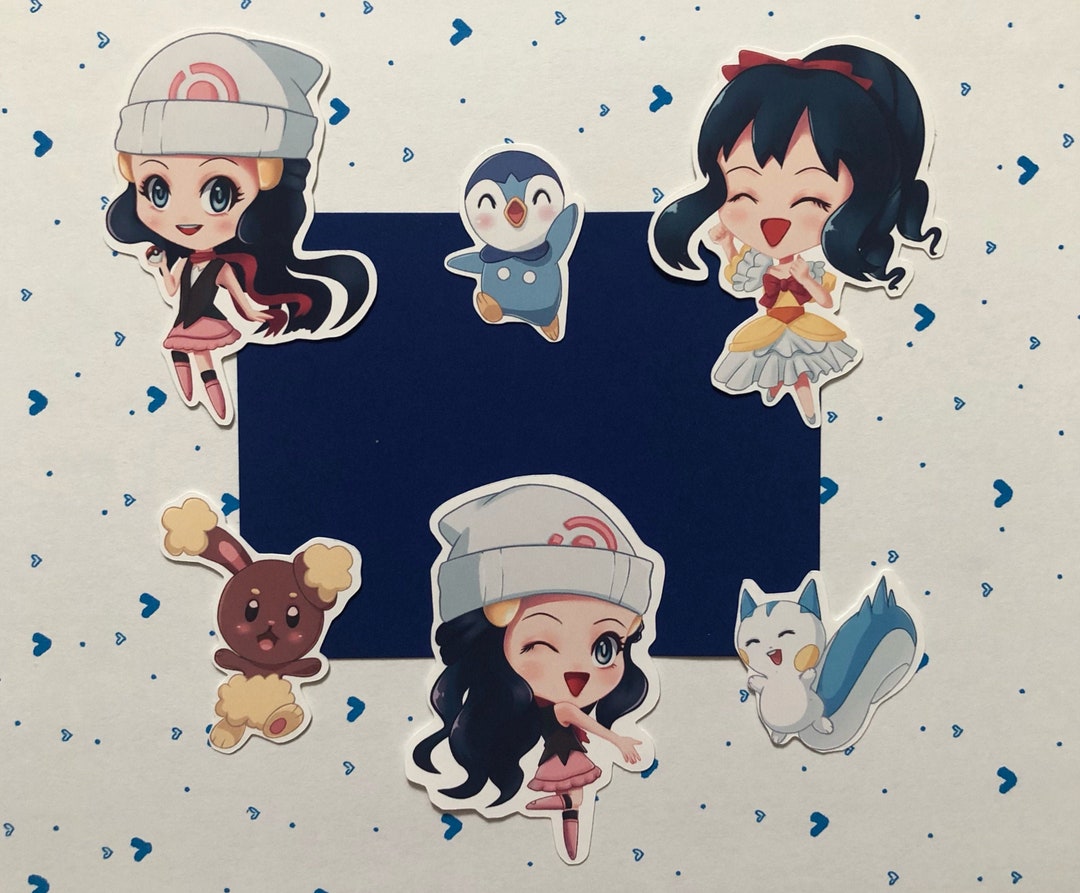 Pokemon Sticker Set - Etsy