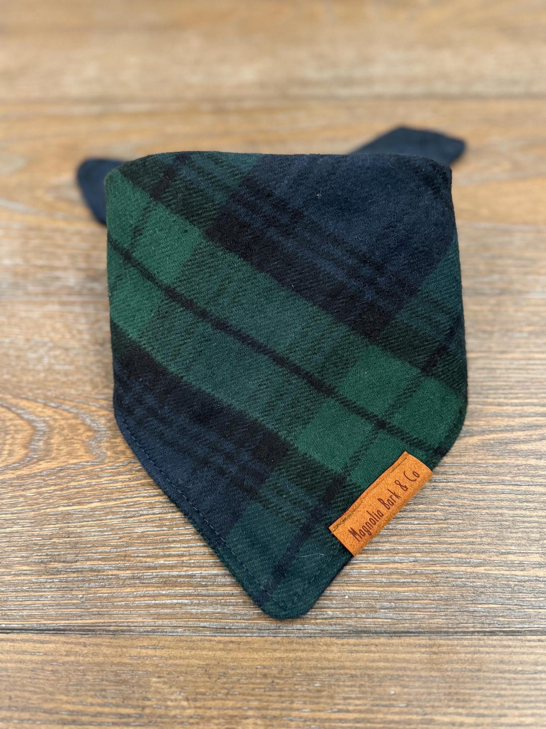Blackwatch Plaid Flannel Bandana - Etsy