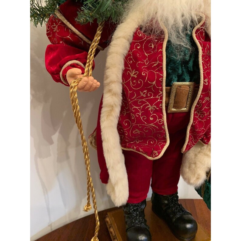 Bombay Company Santa With Presents and Sack Large Tabletop - Etsy