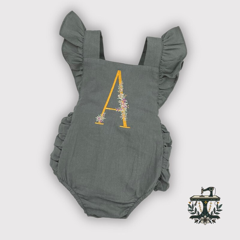 Ruffle Butt Romper - Etsy