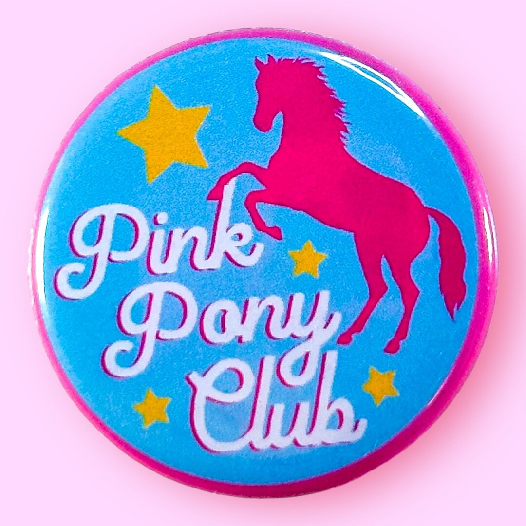 Pink Pony Club - Chappell Roan! - Pinback Button or Magnet! - Etsy