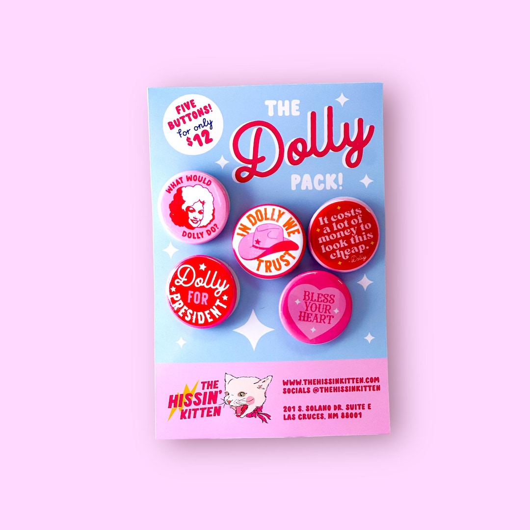 The Dolly Button Pack! - Etsy