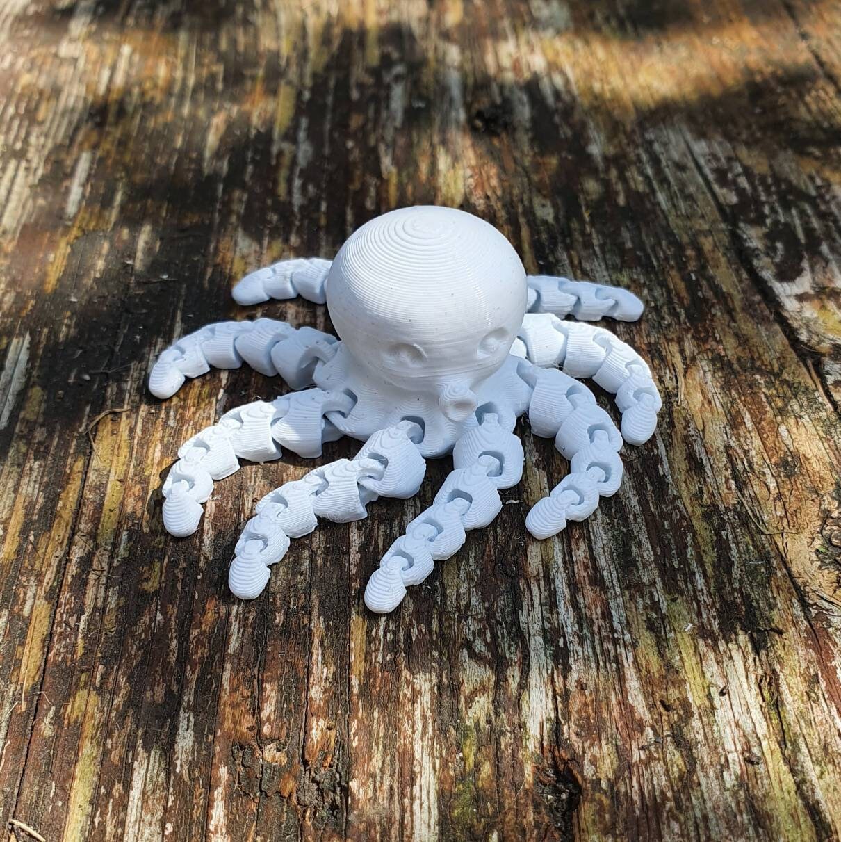 FLEXIBLE FIDGET OCTOPUS 3d Printed. Great Toy | Etsy