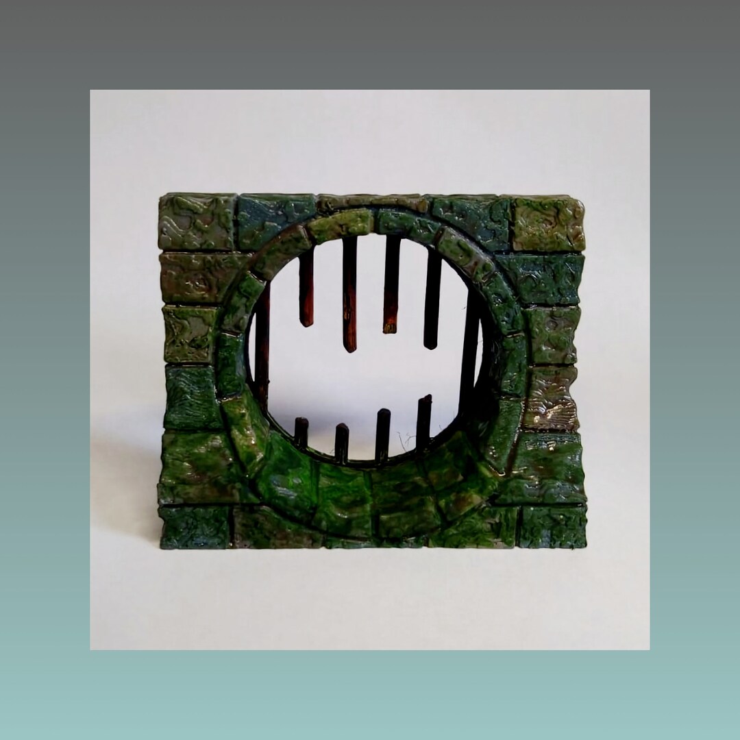 Sewer Entrance Pack Scenery. 28mm Scale Scatter Terrain , D&D ...