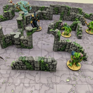 Graveyard/mausoleum Pack D&D Pathfinder/frostgrave/wargaming/table Top ...