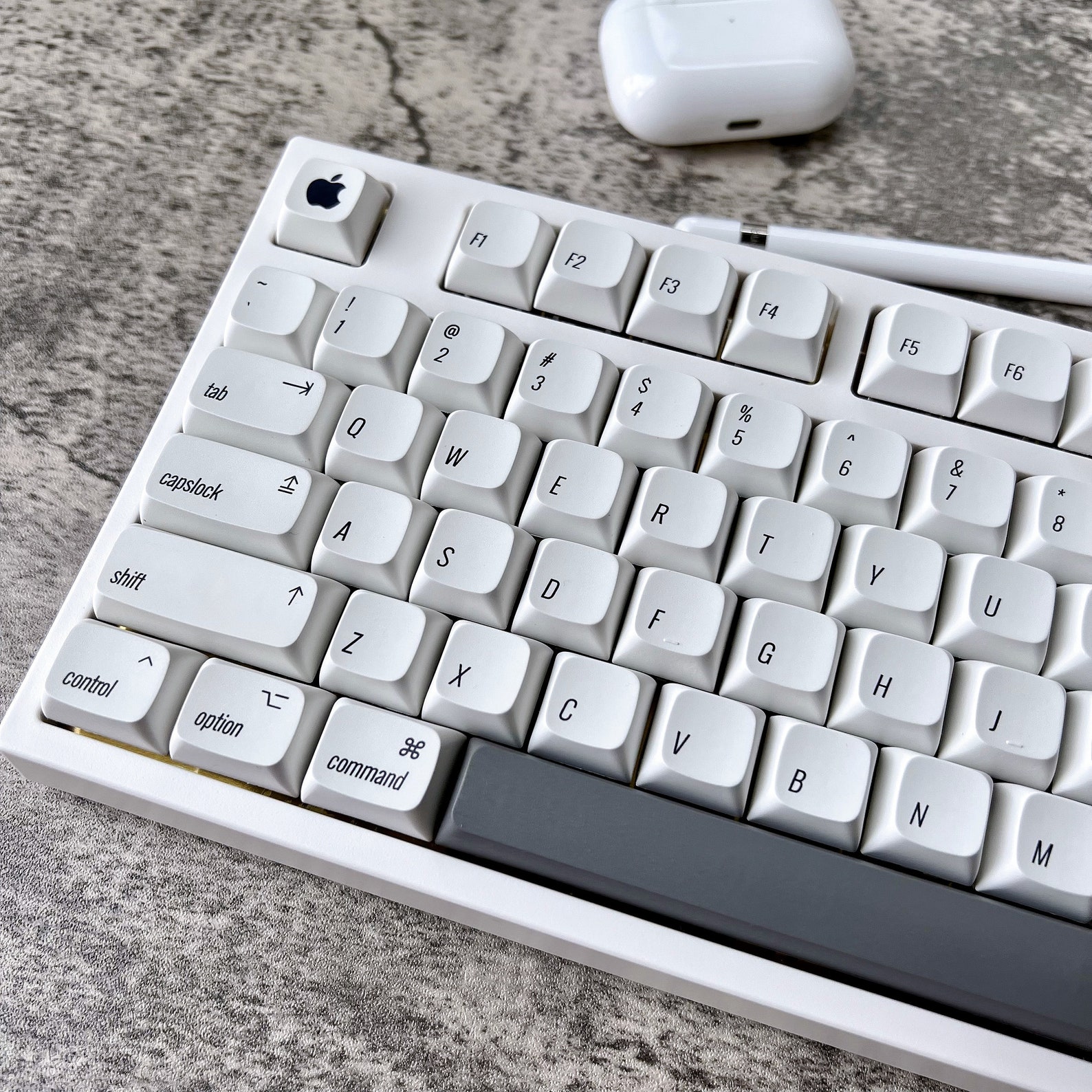 Clean Look Keycap Set XDA Profile Mac Friendly PBT Cherry - Etsy