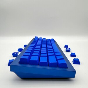Klein Blue Side-printed Keycap Set, Cherry Profile, Shine-through, PBT ...