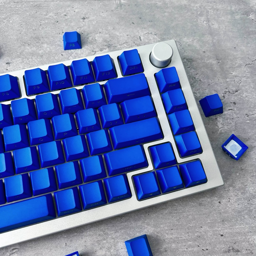 Klein Blue Side-printed Keycap Set Cherry Profile - Etsy