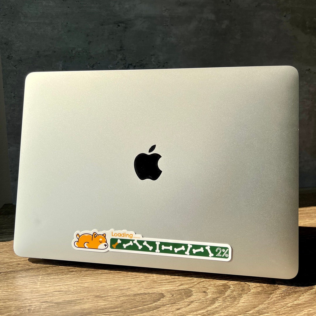 Shiba Inu Loading Sticker, Awesome Sticker for Laptop and Pad - Etsy