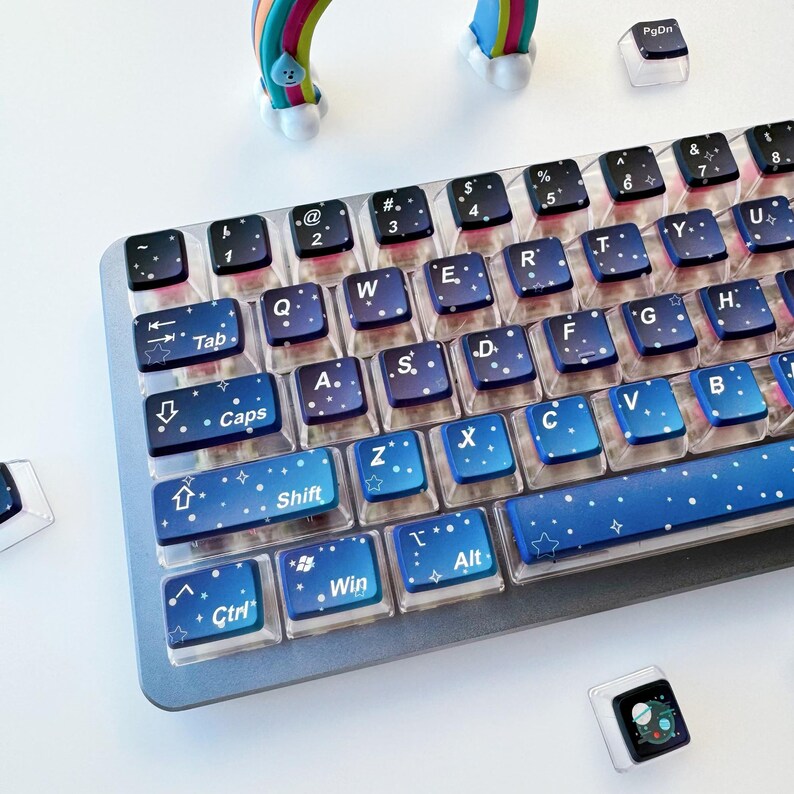 Starry Sky Keycap Set, Cherry Profile, Pudding - Etsy