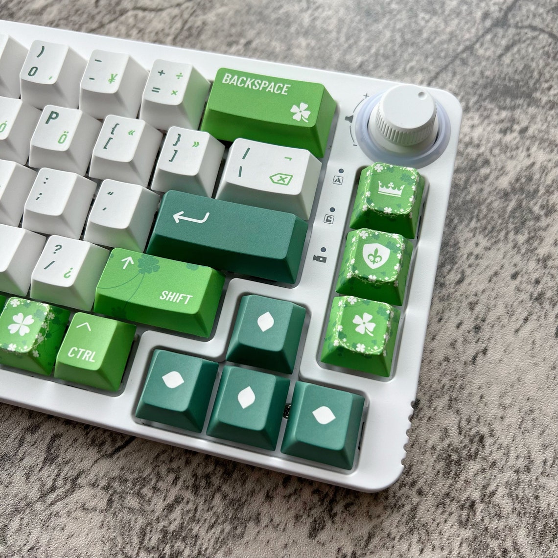 Clover Kingdom Keycap Set Cherry Profile Cute Art PBT - Etsy