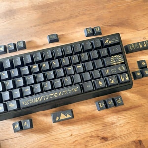 Pyramid Symbol Keycap Set, Cherry Profile, PBT, Cherry MX Stem, Dye-sub ...