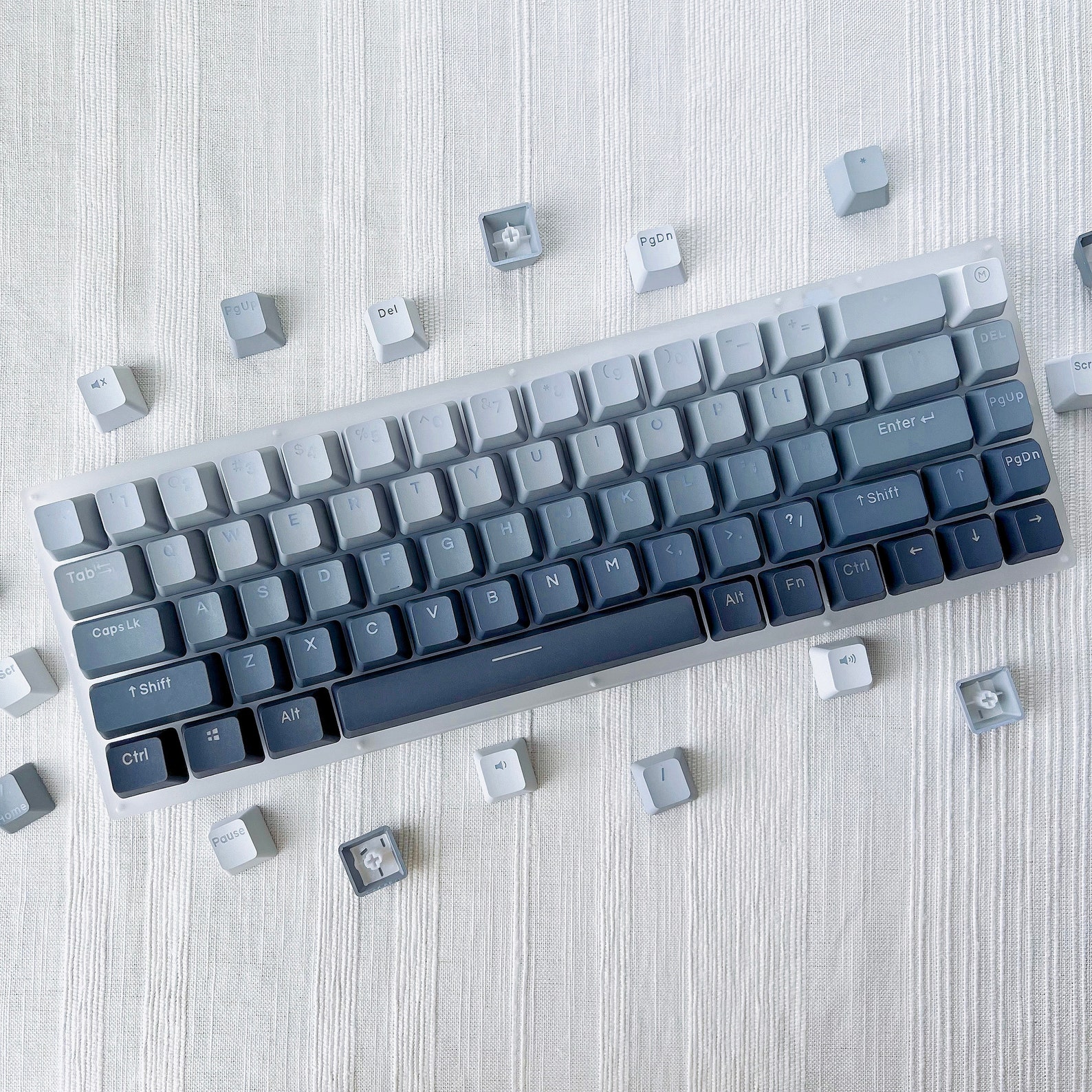 Gradient Shadow Keycap Set OEM Profile Shine-through PBT - Etsy