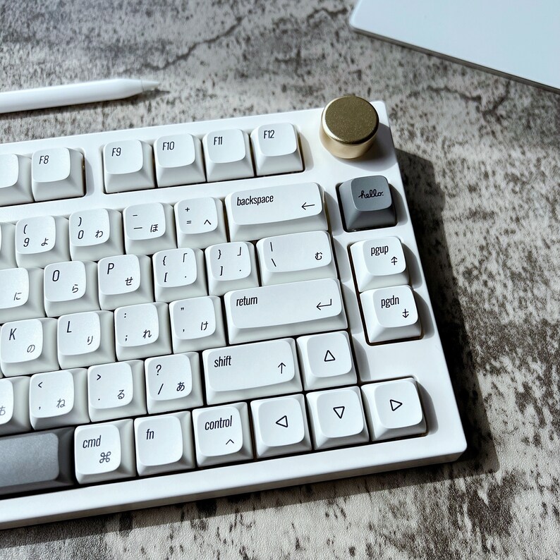 Clean Look Keycap Set XDA Profile Mac Friendly PBT Cherry - Etsy