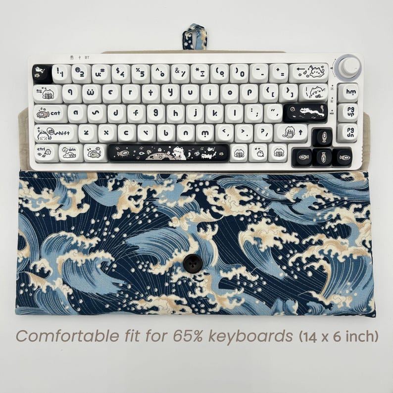 Mechanical Keyboard Pouch - Handmade Soft Touch Carrying Case - Etsy
