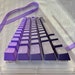 Gradient Purple Keycap Set OEM Profile Shine-through PBT - Etsy