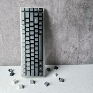 Gradient Shadow Keycap Set, OEM Profile, Shine-through, PBT, Cherry MX ...