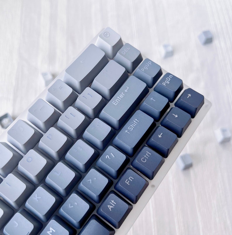 Gradient Shadow Keycap Set OEM Profile Shine-through PBT - Etsy