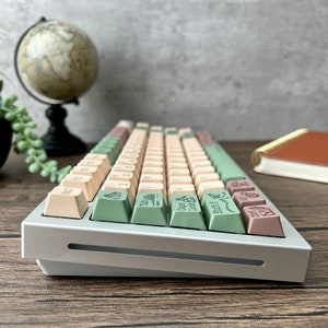 Vintage Look Keycap Set Cherry Profile PBT Cherry MX Stem - Etsy