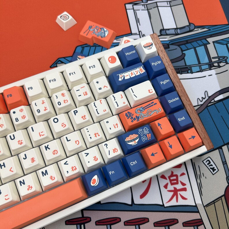 Ramen Ichiraku Keycap Set, Cherry Profile - Etsy Canada