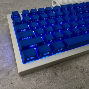 Klein Blue Side-printed Keycap Set Cherry Profile - Etsy