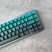 Gradient Green Side-printed Keycap Set, OEM Profile, Shine-through, PBT ...
