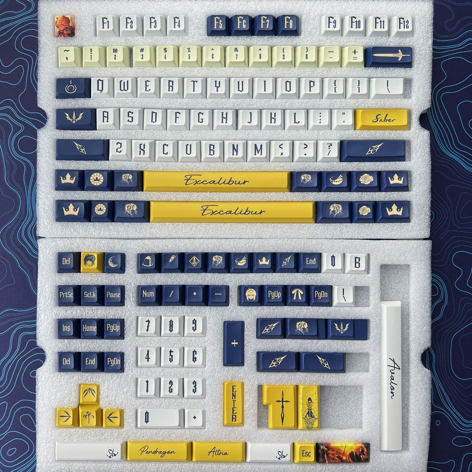 King of Knights Keycap Set, Anime Theme - Etsy