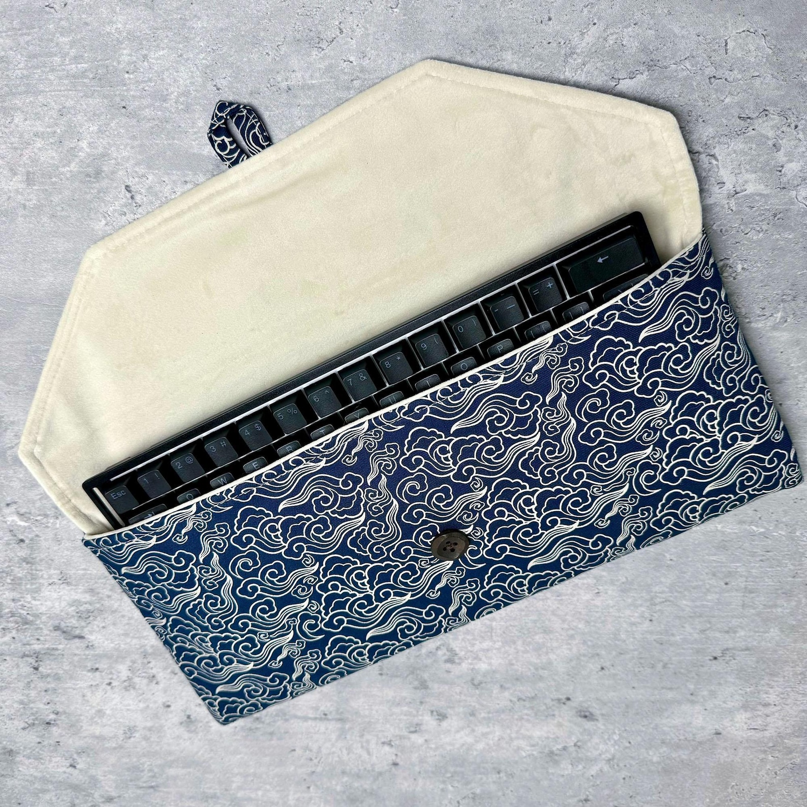Mechanical Keyboard Pouch - Handmade Soft Touch Carrying Case - Etsy