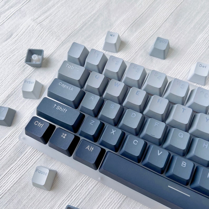 Gradient Shadow Keycap Set OEM Profile Shine-through PBT - Etsy