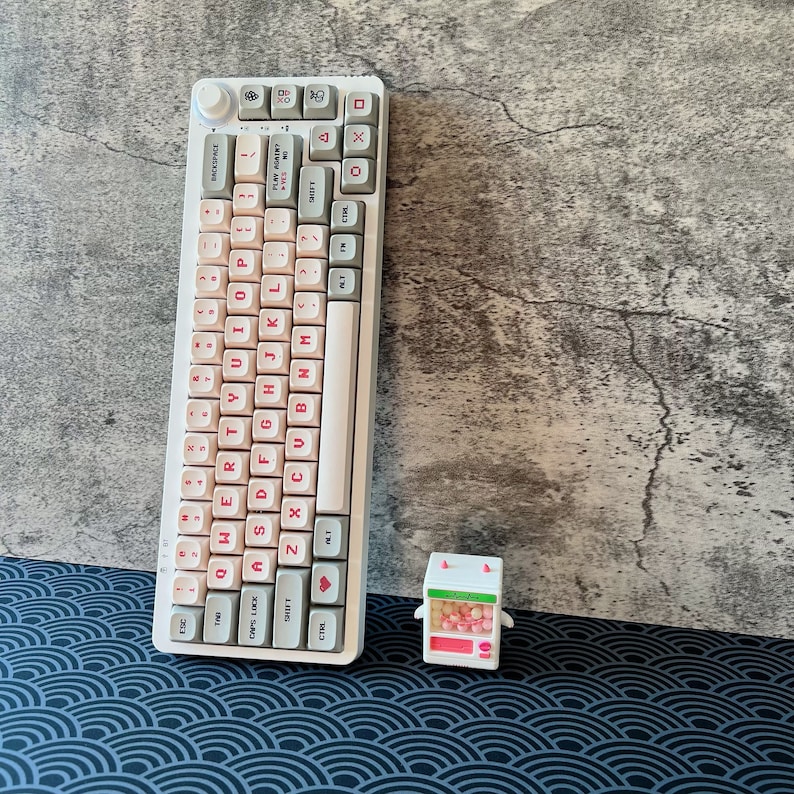 Retro Gaming Keycap Set XDA Profile Coiled Cable Option - Etsy