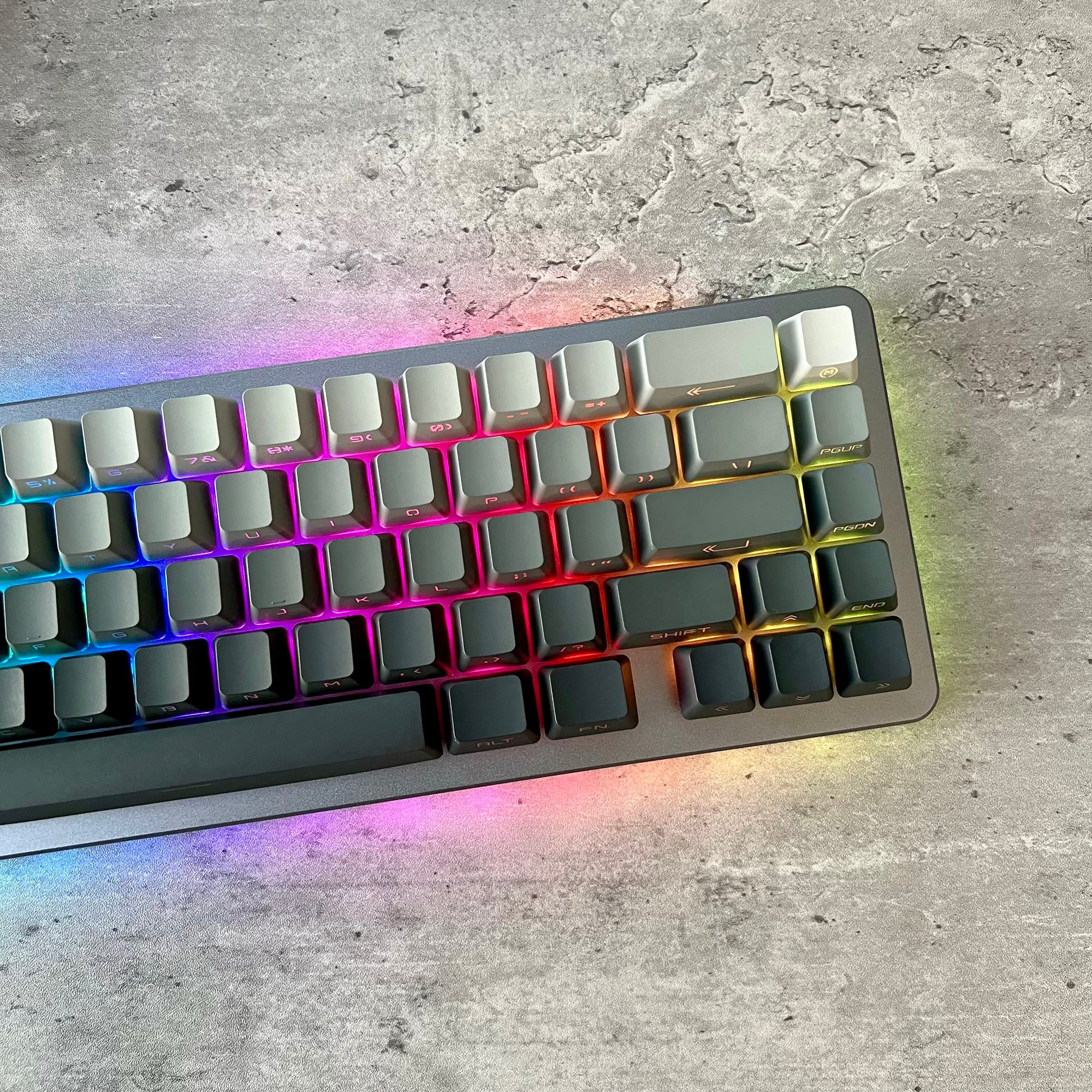 Gradient Shadow Side-printed Keycap Set OEM Profile - Etsy