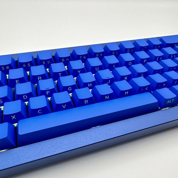 Blue Shine Through Keycaps - Etsy