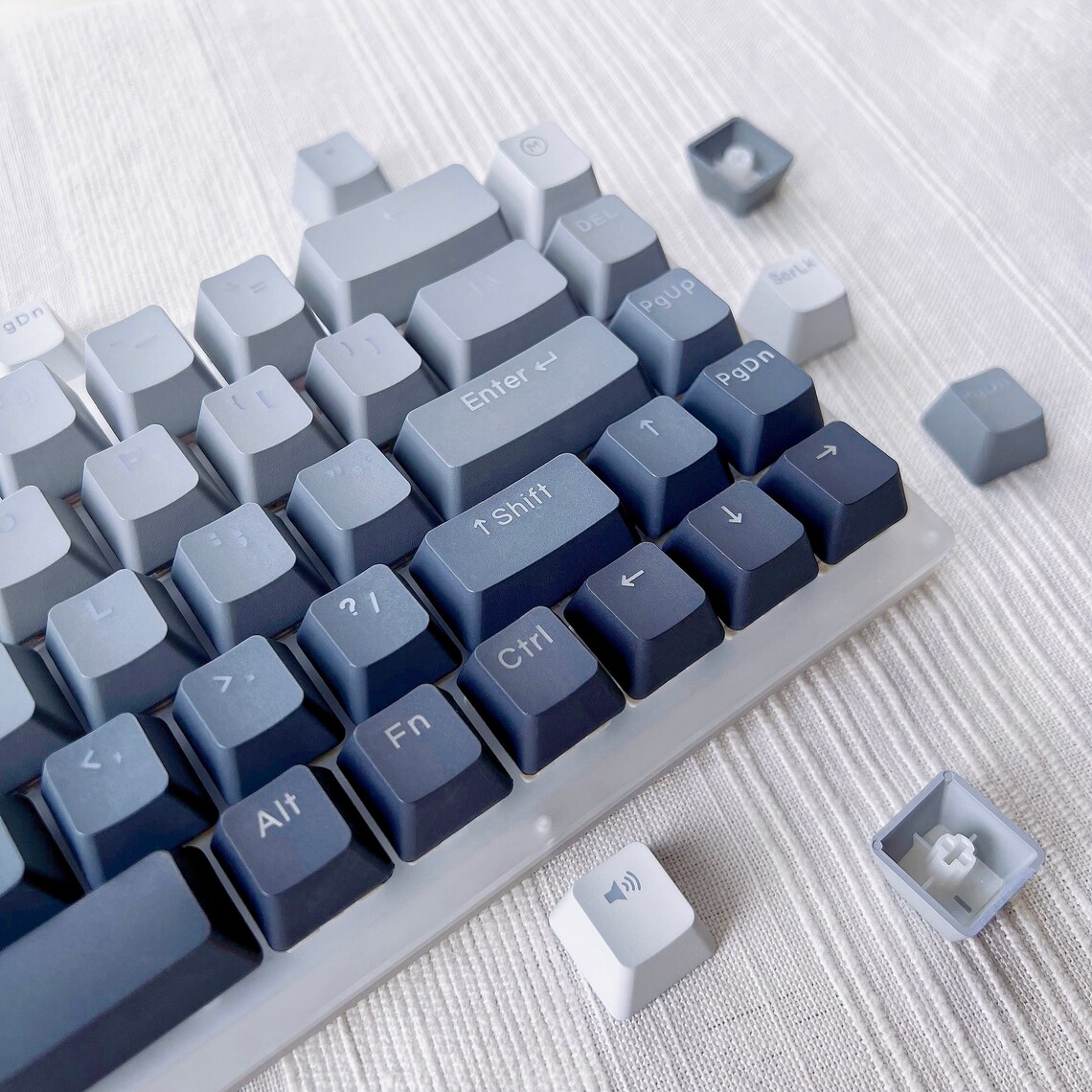 Gradient Shadow Keycap Set OEM Profile Shine-through PBT - Etsy