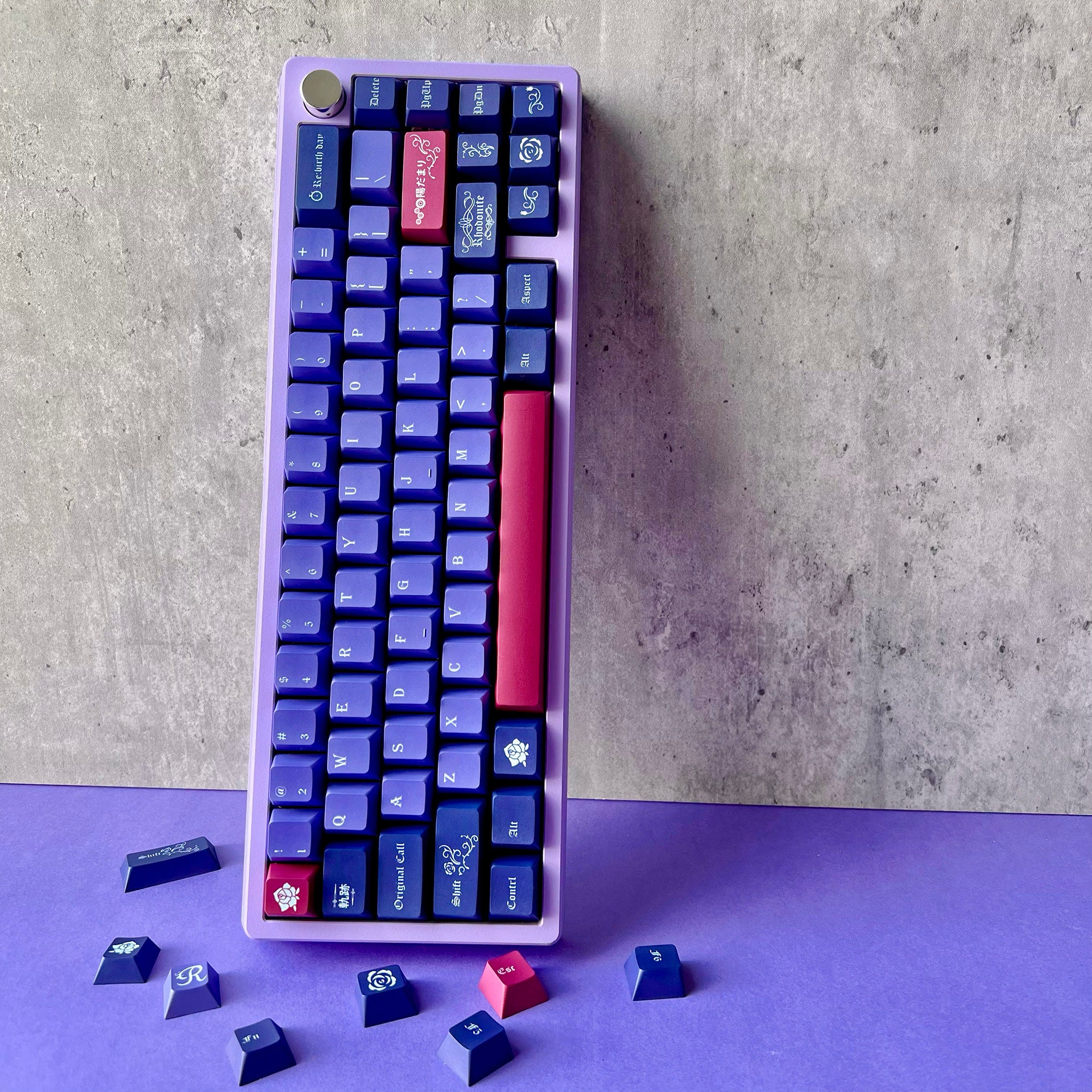 Roselia Keycap Set Cherry Profile PBT Cherry MX Stem - Etsy