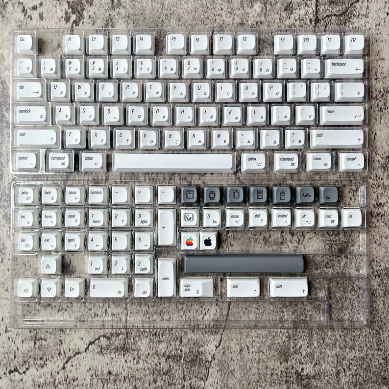Clean Look Keycap Set XDA Profile Mac Friendly PBT Cherry - Etsy