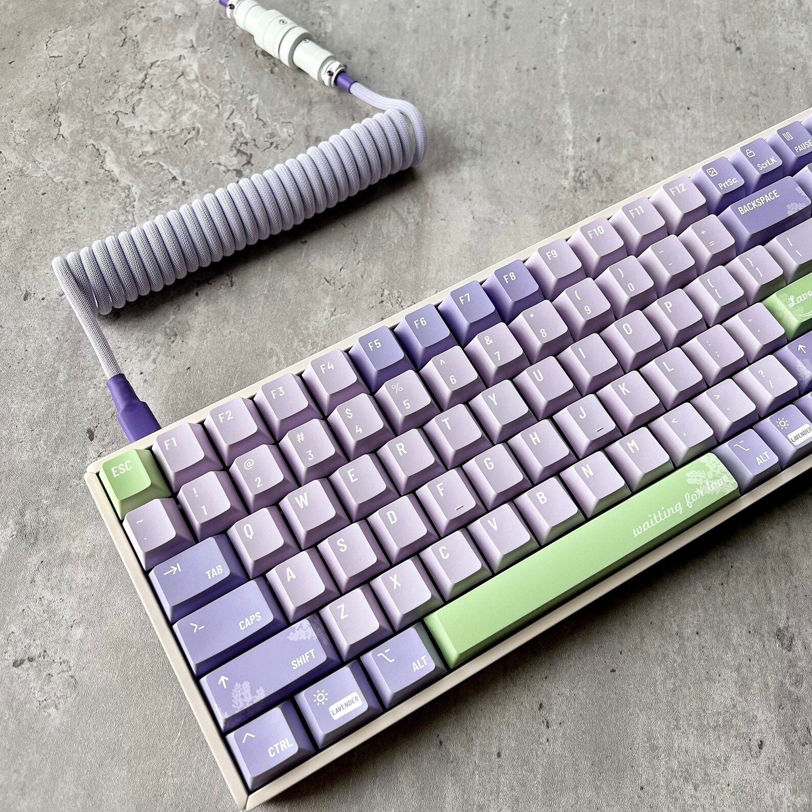 Lavender Keycap Set, Cherry Profile - Etsy