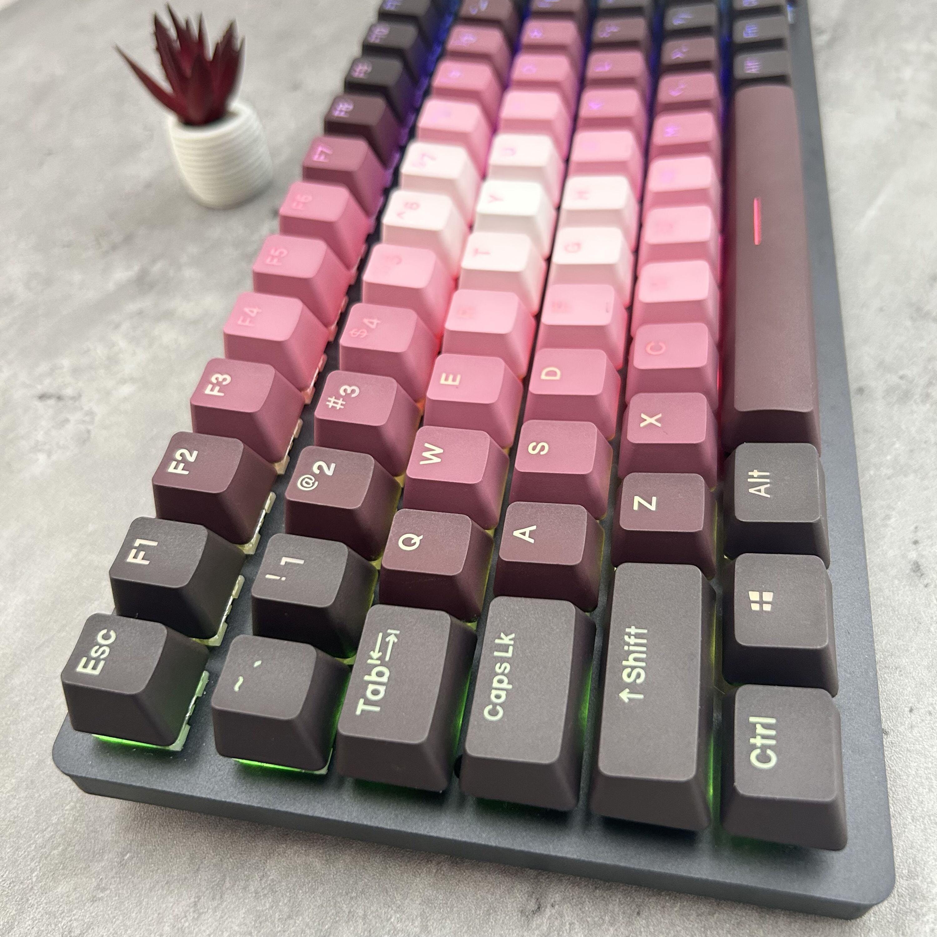 Gradient Blossom Keycap Set, OEM Profile, Shine-through - Etsy