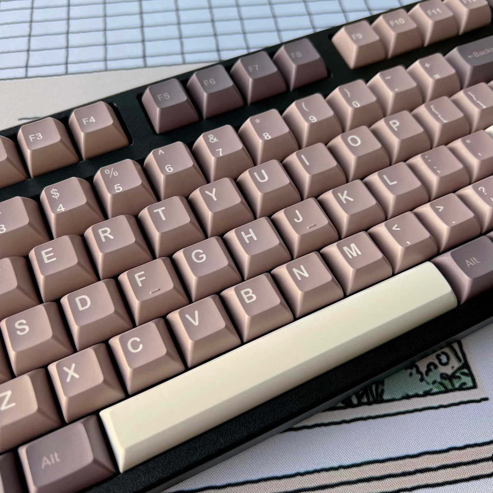 Bear Cub Keycap Set Cute Art PBT Cherry MX Stem Dye-sub - Etsy