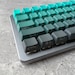 Gradient Green Side-printed Keycap Set, OEM Profile, Shine-through, PBT ...