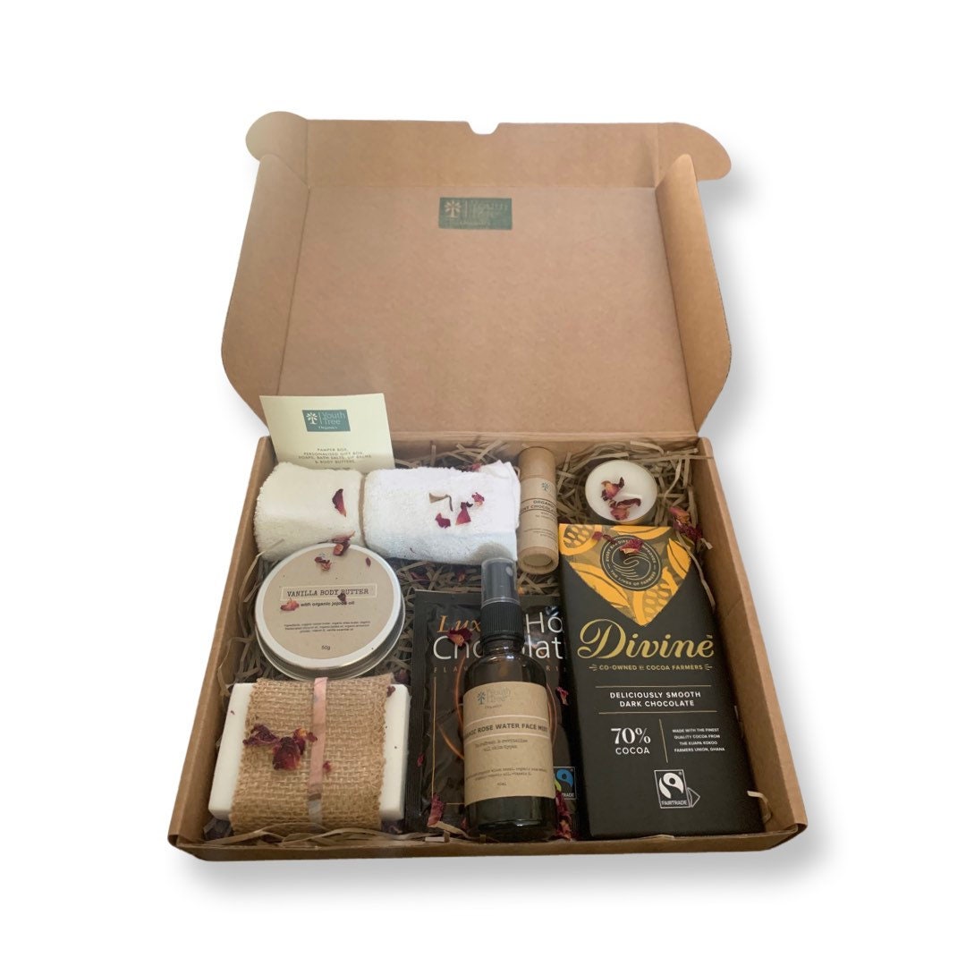 Mini Original & Deluxe Pamper Boxes/ Personalised Gift Box / - Etsy